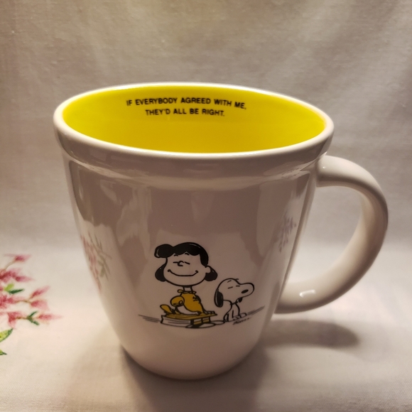 Hallmark | Dining | Vintage Hallmark Lucy And Snoopy Coffee Mug 2 ...